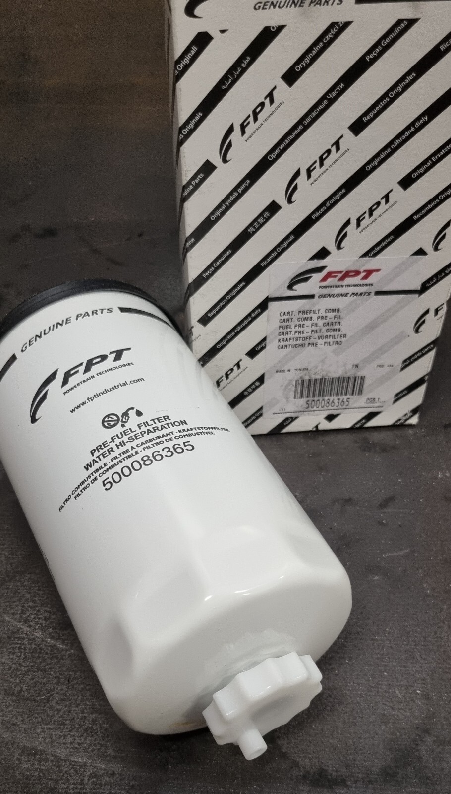 IVECO 1908547 - Fuel filter cross reference