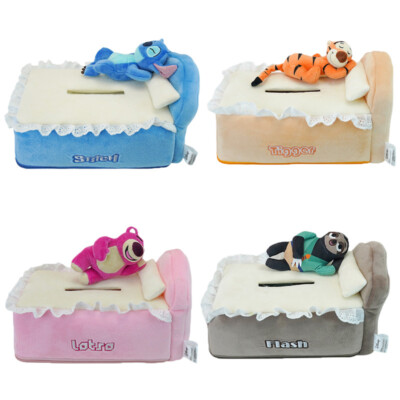 Fit for office large capacity character tissue box Disney authentic ...