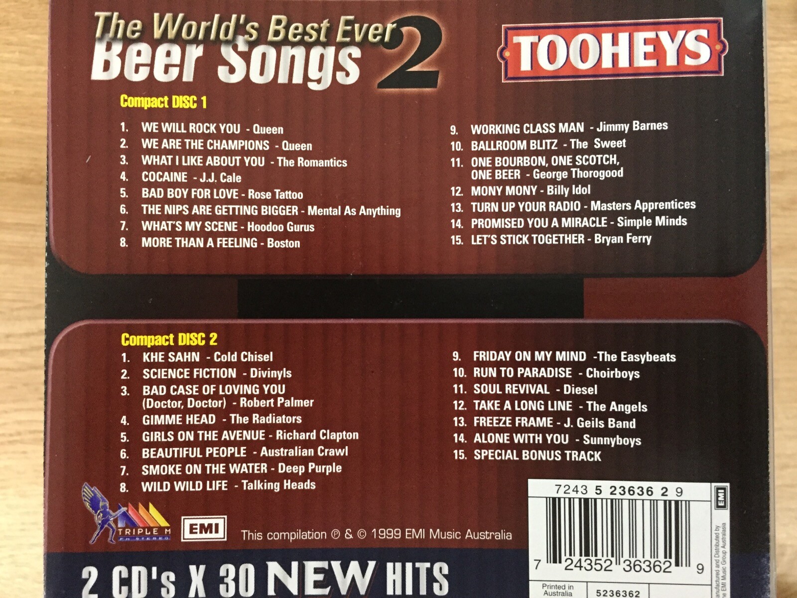 Compilation The Worlds Best Ever Beer Songs 2 Various Artists 2cd for ...