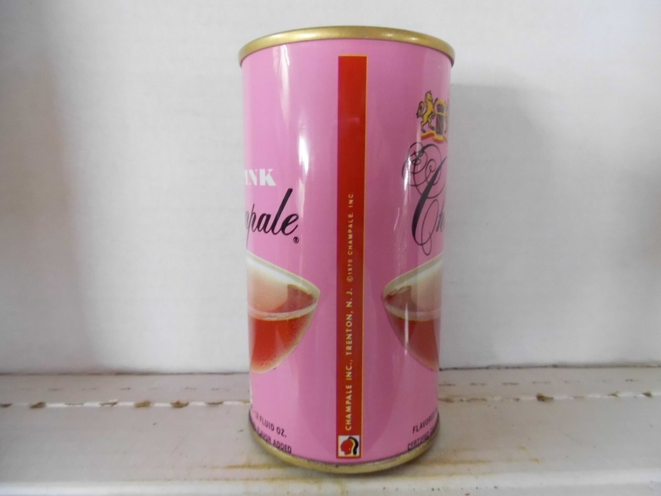 CHAMPALE PINK S/S BEER CAN~CHAMPALE INC, TRENTON, N.J. | eBay