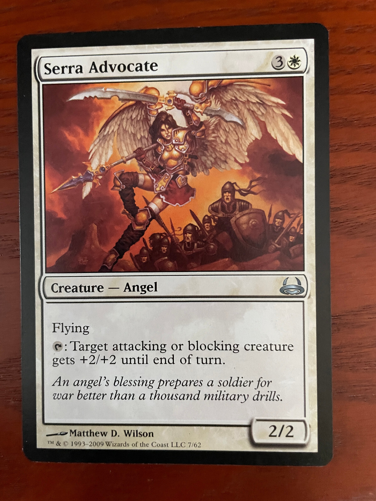MTG Serra Advocate SINGLE USED EXCELLENT CONDITION SEE PHOTOS | eBay