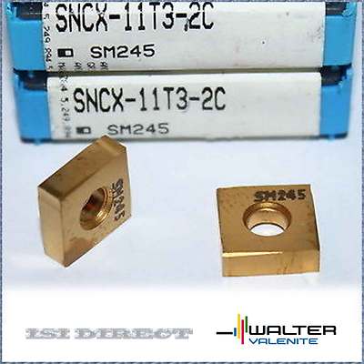 SNCX 11T3-2C SM245 VALENITE *** 10 INSERTS *** FACTORY PACK *** | eBay