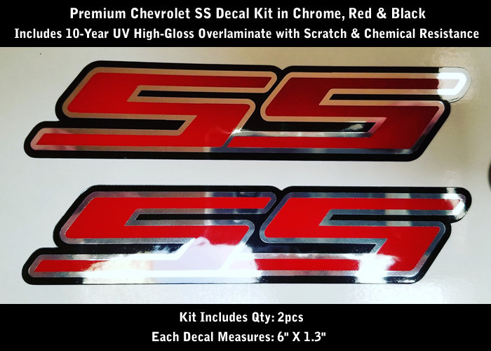 Camaro Ss Logo Decal