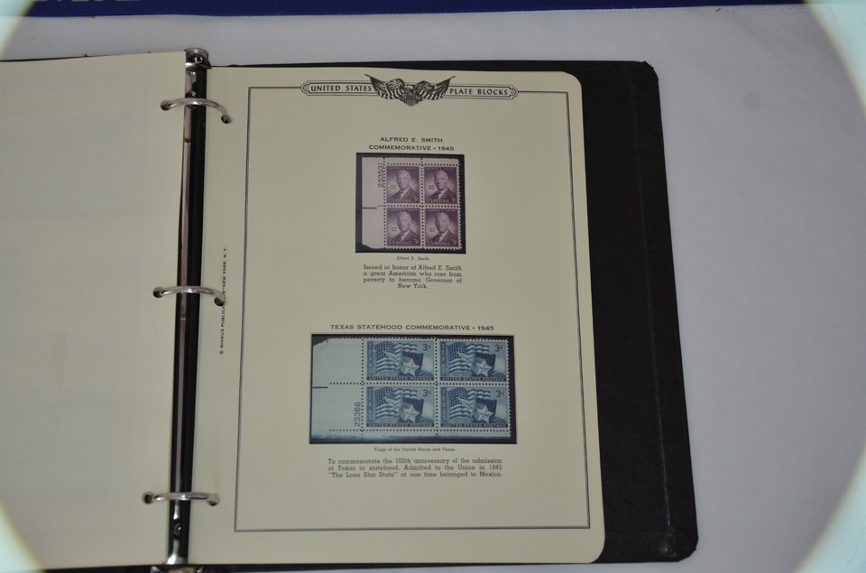 US PLATE BLOCK ALBUM Vol II 1938-1950 MNH | eBay