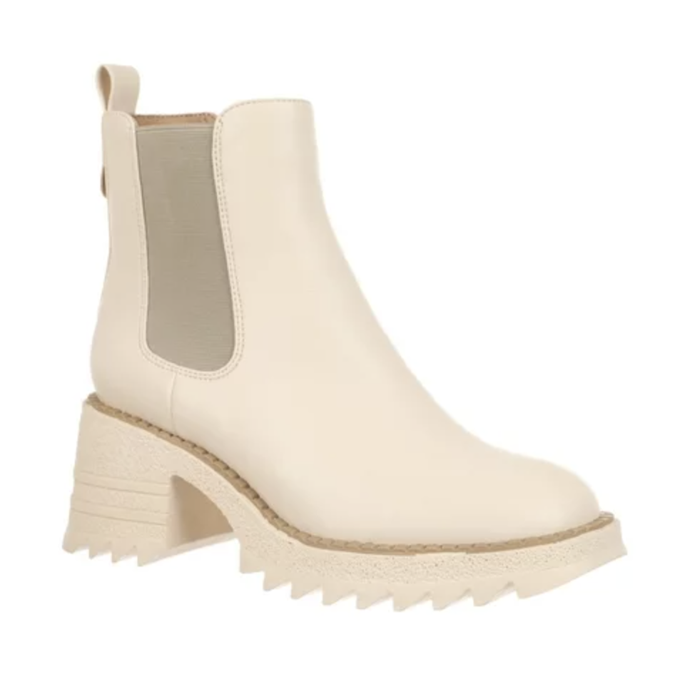 Sam & Libby Women's Lennon Vanilla Heeled Chelsea Boot | eBay