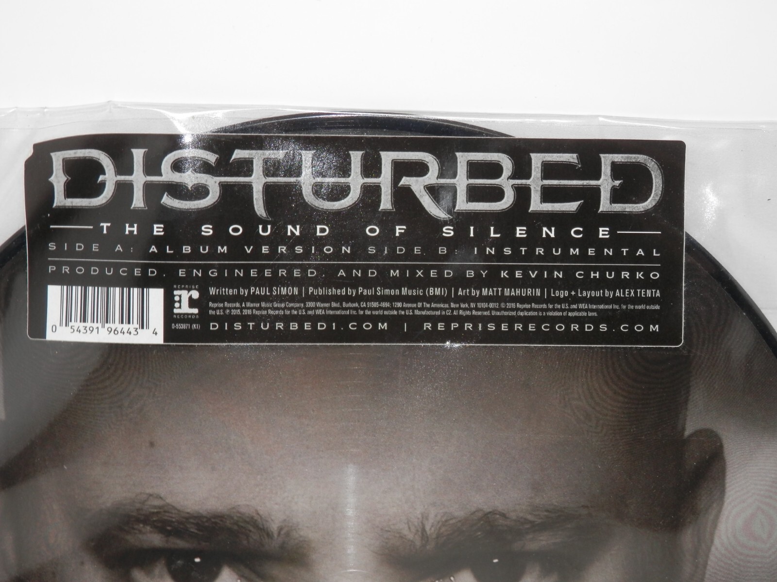 Disturbed The Sound of Silence Vinyl 12 Ref7822u for sale online | eBay