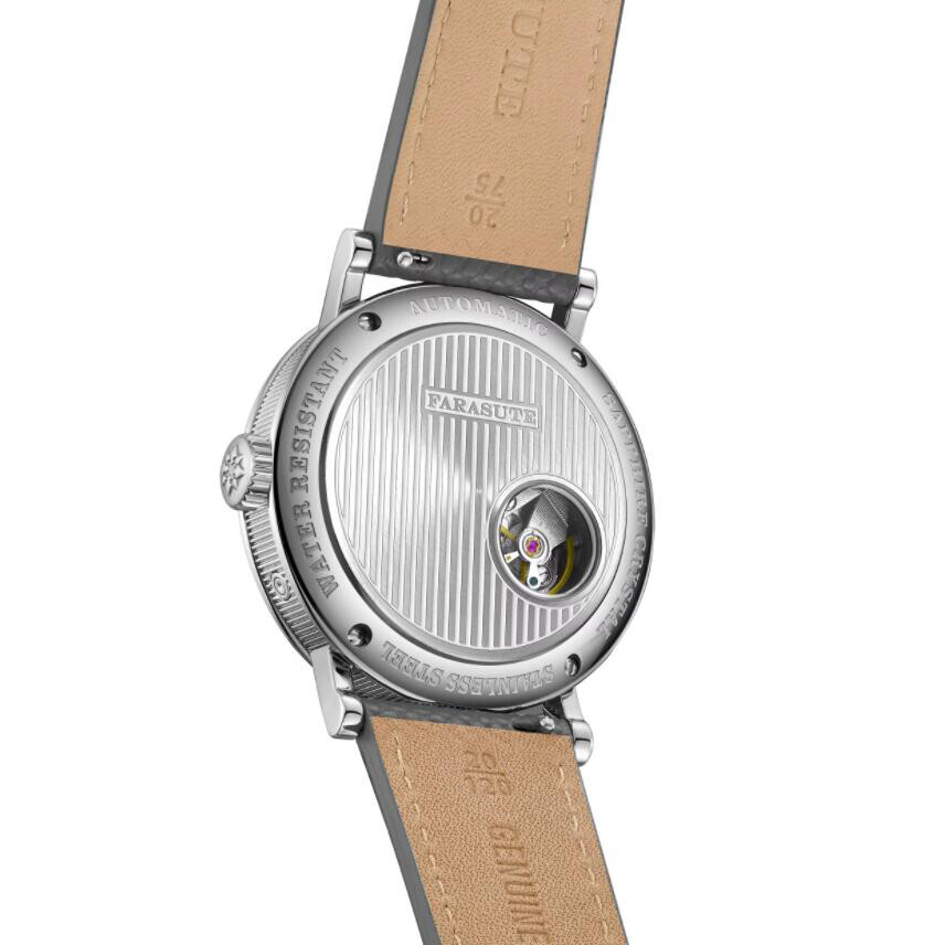 FARASUTE Men Automatic Watch 38mm Mechanical Sapphire Flyback Mov Year ...