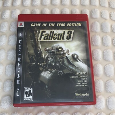 Fallout New Vegas Ps3 PlayStation 3 Game Rated M 2010 Bethesda Sony ...