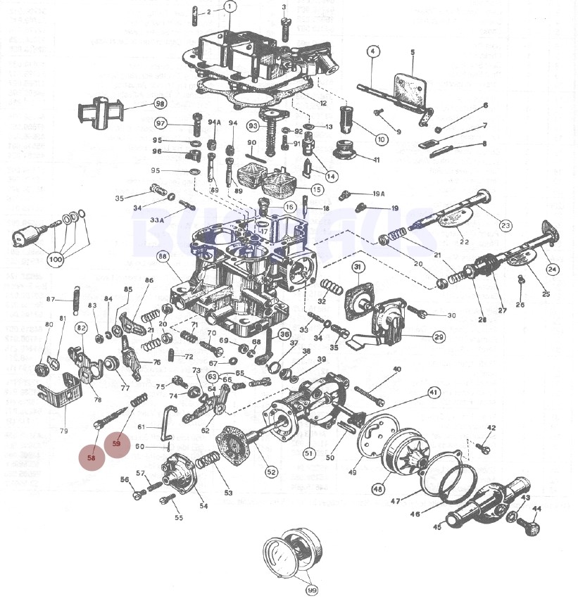 Weber DGV DGAV DGEV Carb Idle Mixture Screw Kit - GENUINE WEBER! FREE ...