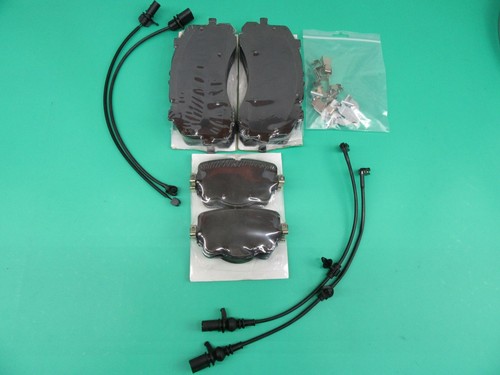 Bentley Bentayga front & rear brake pads & 4 sensors | eBay