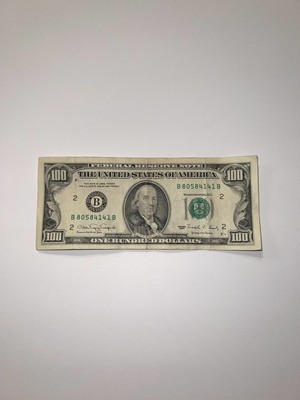 100 Dollar Bill Federal Reserve Note 1990 | eBay