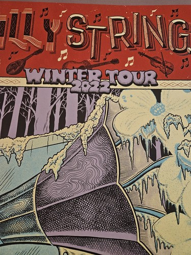 Official Billy Strings 2022 Winter Tour Poster Print Mint | eBay