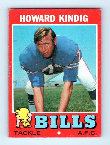 1971 Topps #33 Howard Kindig | eBay