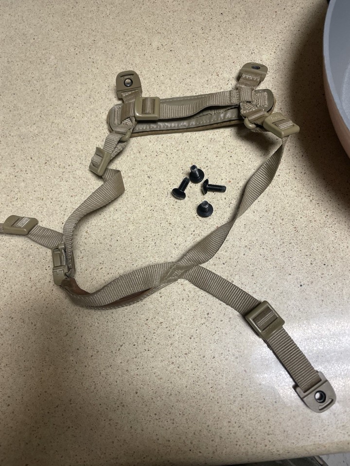 Ach Helmet Cover with Chin Straps Large Size | eBay