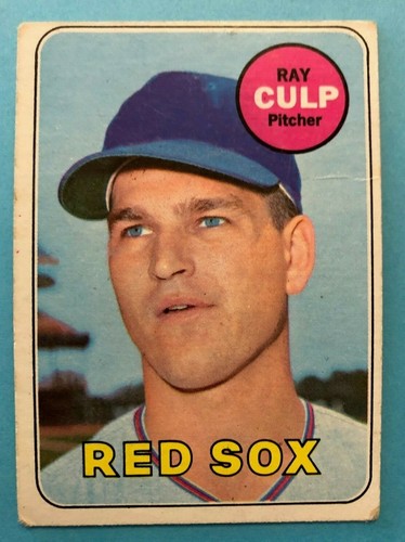 1969 TOPPS Card # 391 Ray Culp - Boston Red Sox | eBay