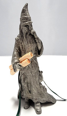 Hallmark Ornament Harry Potter Professor Dumbledore QXE4384 Pewter 2000 ...