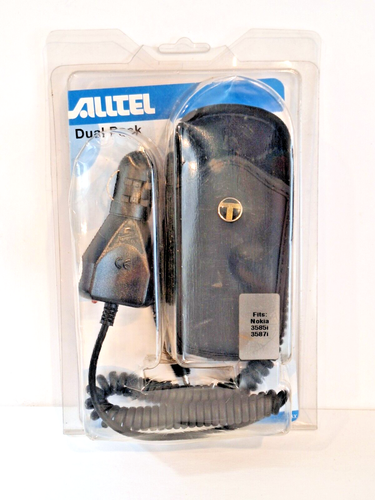 Alltel Dual Pack Nokia 3585i 3587i Universal Carrying Pouch Car Power ...