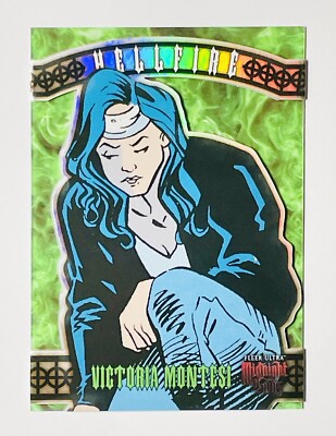 Upper Deck Marvel Fleer Ultra Midnight Sons Hellfire Victoria Montesi ...
