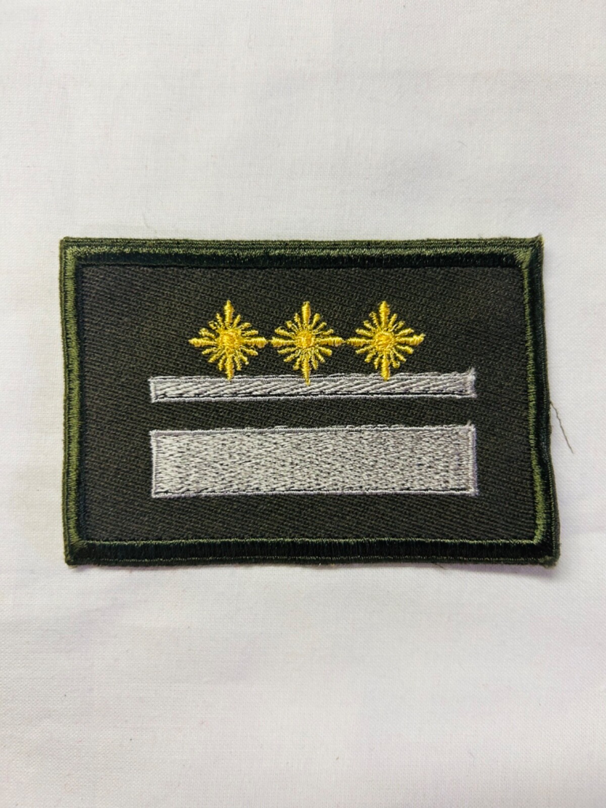Vintage East German Uniform Rank Patch, Senior Lieutenant | eBay