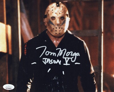 Tom Morga autographed signed inscribed 8x10 photo Friday The 13th Jason ...