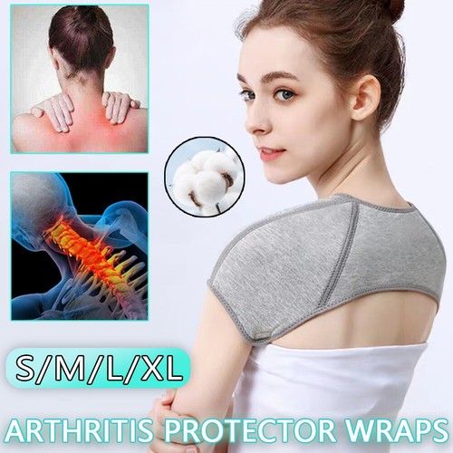 Double Shoulder Support Strap Joint Warm Arthritis Protector Wraps ...