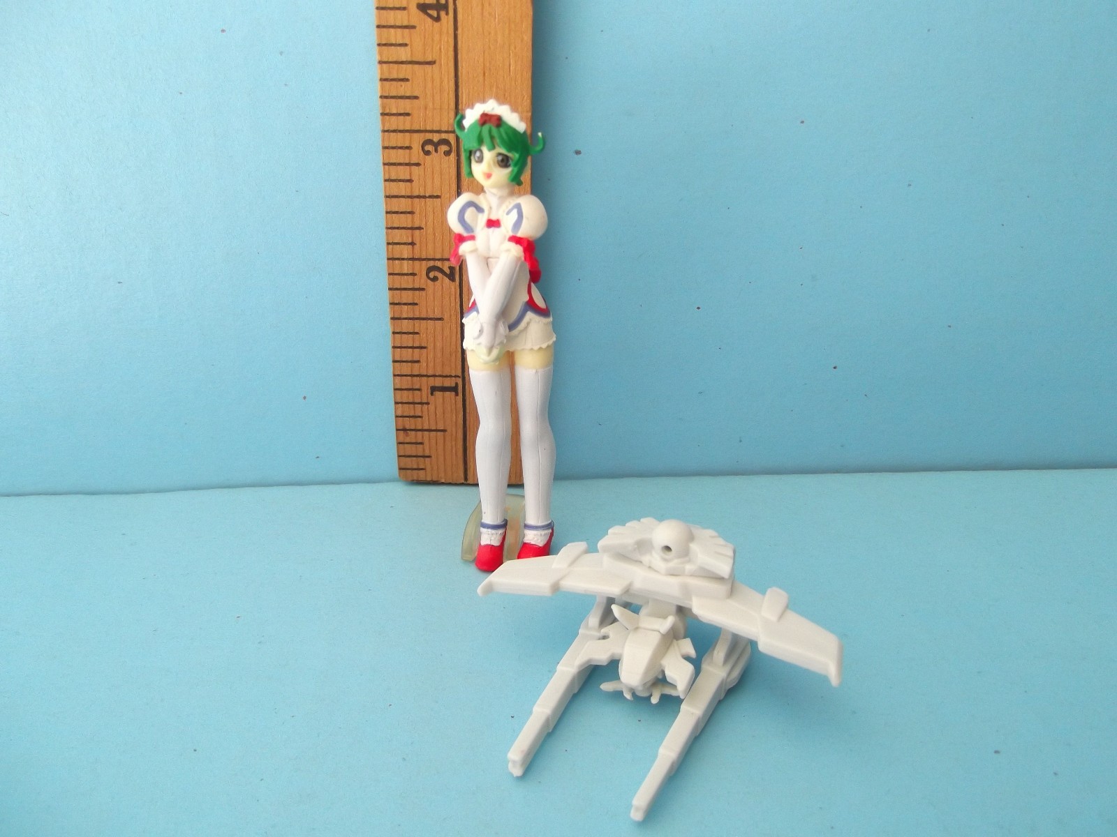 Eina from Choujuushin Gravion Character 3.25"in PVC Figure Cute Green ...