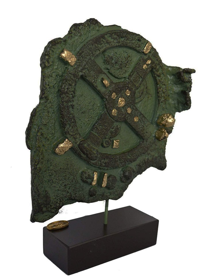 Antikythera mechanism sculpture the ancient Greek computer alabaster gr ...
