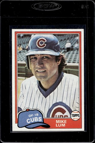 1981 Topps Traded #795 Mike Lum / Set Break | eBay