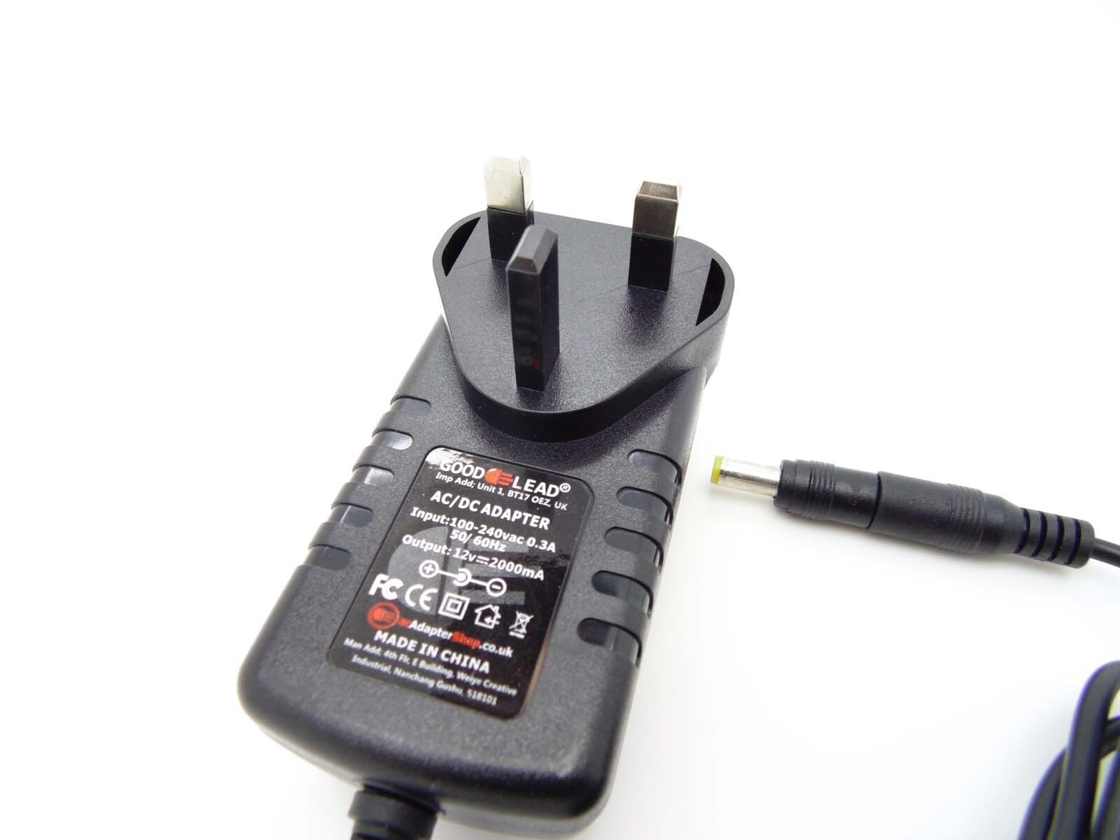 12V TALKTALK YOUVIEW Mains Power Adapter Cable Lead HUAWEI DN370T 12V ...