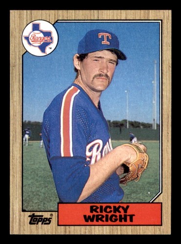 1987 Topps Baseball #202 Ricky Wright NM or better *ca1 | eBay
