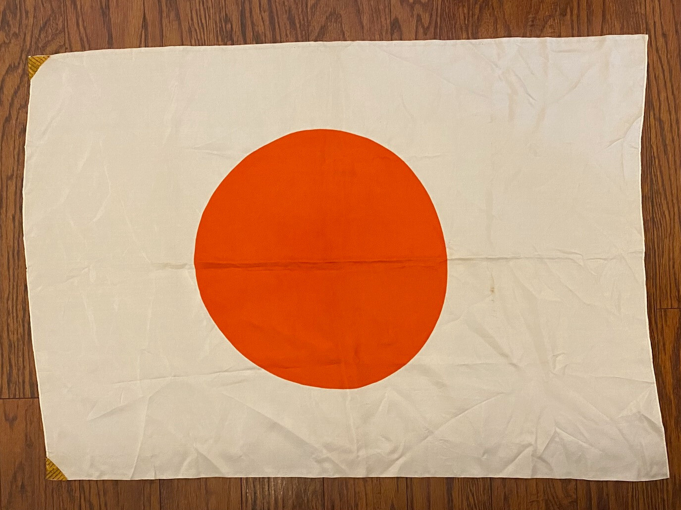 WWII WW2 Captured Japanese "Meatball" Silk Flag Army 26”x 35 ...