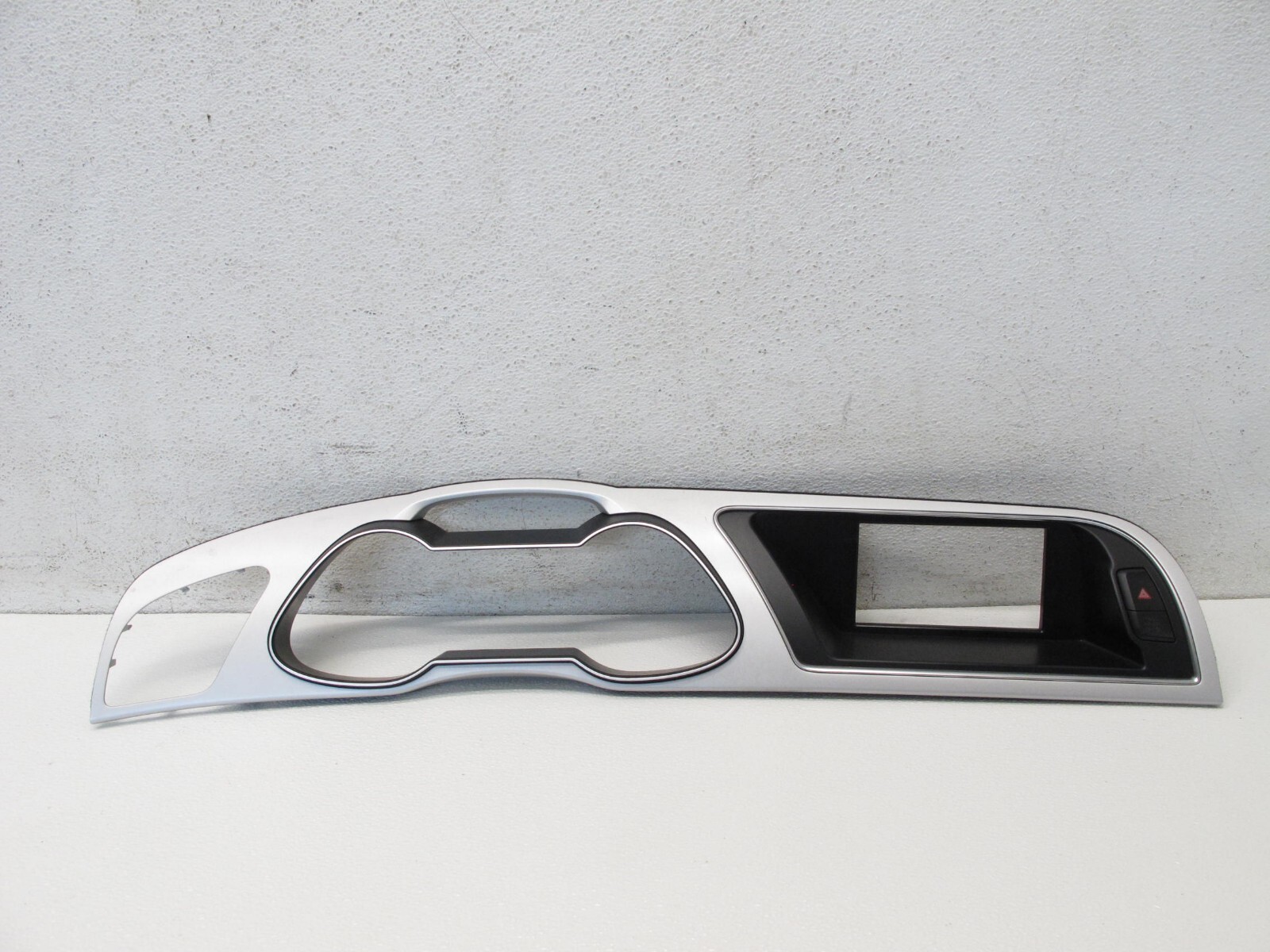 13-16 AUDI B8 A4 S4 RS4 DASH TRIM BEZEL GAUGE CLUSTER MMI SCREEN OEM ...