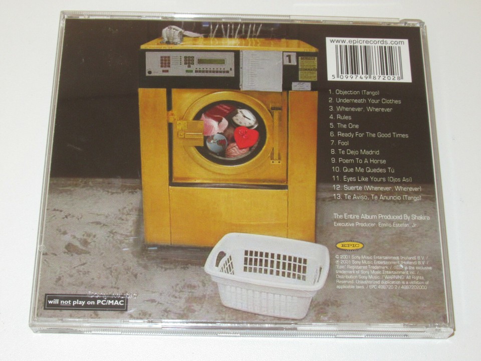 Shakira ‎– Laundry Service/Columbia ‎– 2-398720 CD | eBay