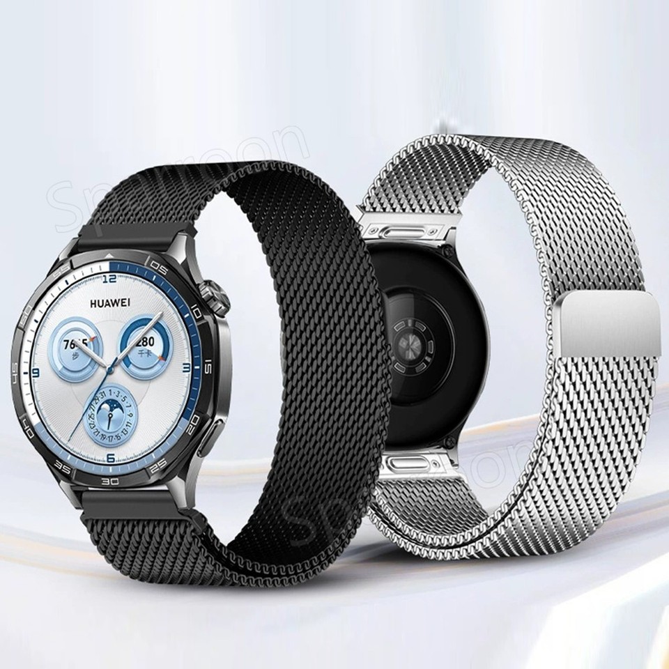 Magnetic Milanese Metal Strap Band for Huami Amazfit Bip 6 5 GTR 4/3/2 ...