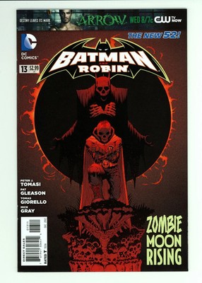 Batman and Robin (2011) #13 NM- Patrick Gleason Cover and Art Vs ...