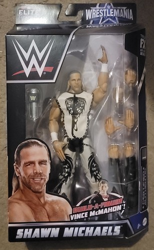 Mattel WWE Elite Wrestlemania Series Shawn Michaels HBK action figure ...