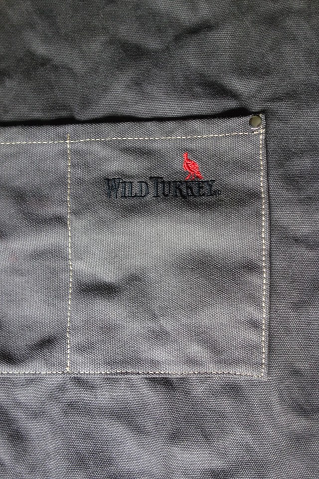WILD TURKEY Kentucky Bourbon Whiskey Canvas Leather Apron | eBay