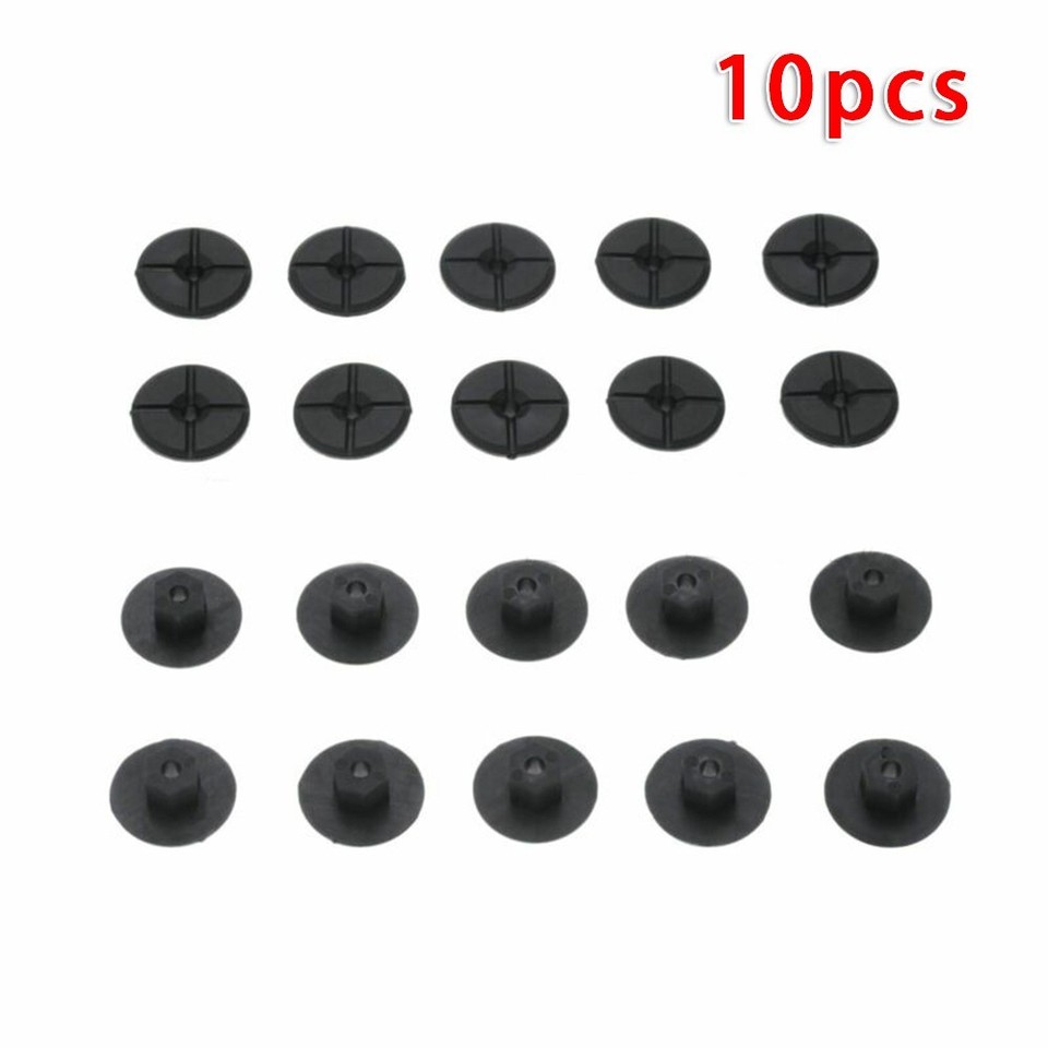 Practical Nut Clip Accessories Panels Replacement Rivet Black Fastener ...