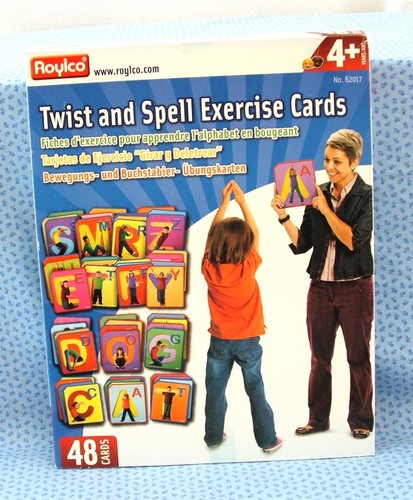 KINESTHETIC EXERCISE CREATE ALPHABET LETTERS 48 DIAGRAM CARDS AGES 3 UP ...