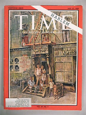 Time Magazine - July 31, 1964 -- Harlem, blacks cover | eBay