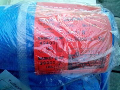 EN240 X 8 Blue Endless 8 Foot Tuflex Poly Sling | eBay