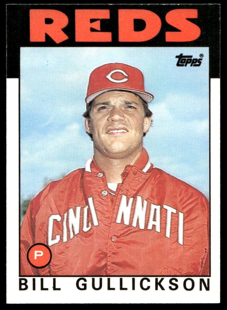 1986 Topps Traded #42T Bill Gullickson Cincinnati Reds | eBay