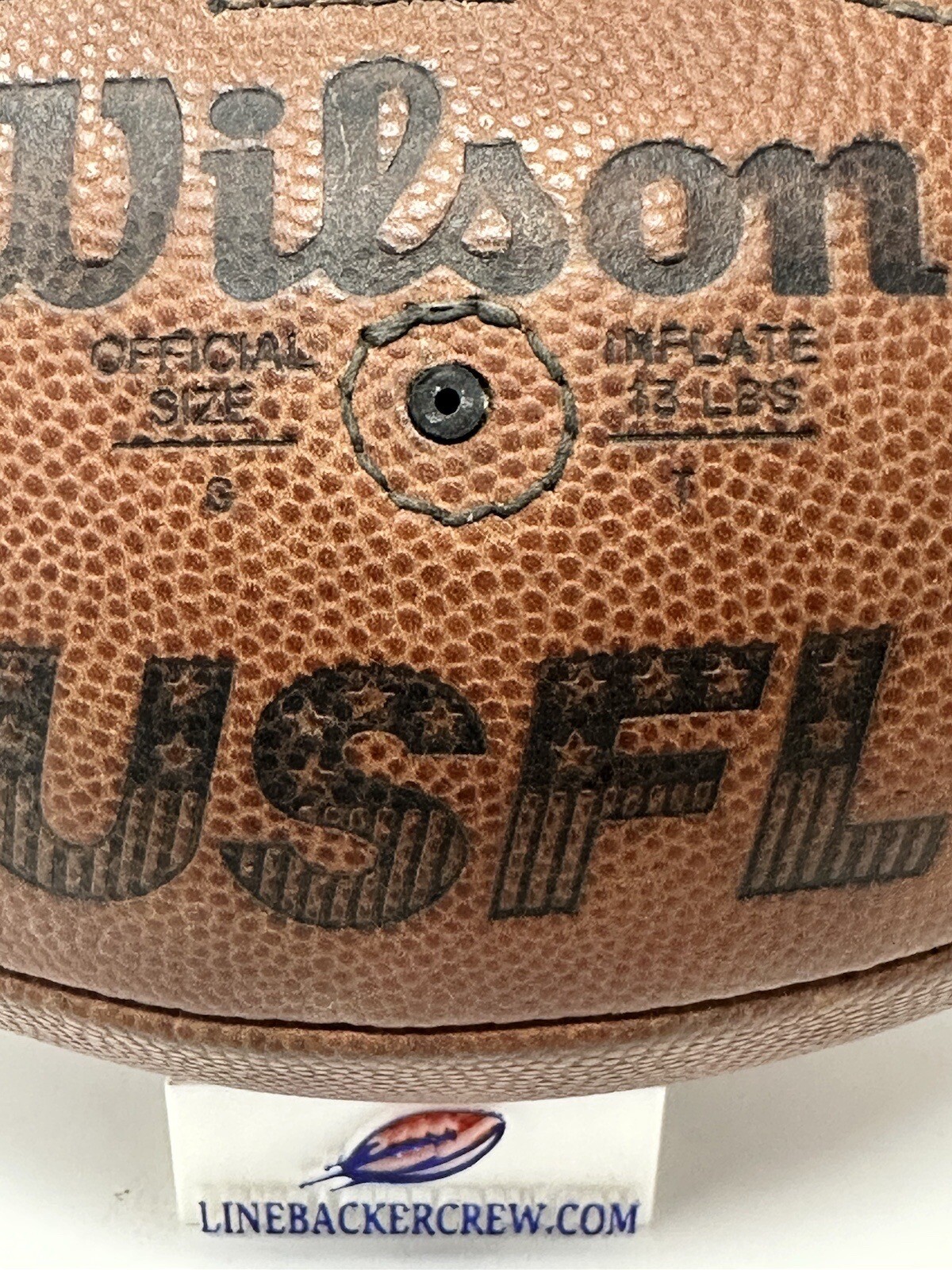 1983 USFL Denver Gold Game Used Official Football - RARE!! | eBay