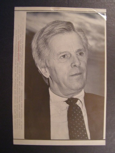 AP Wire Press Photo 1985 Harold Sperlich Chrysler Corp President fired ...