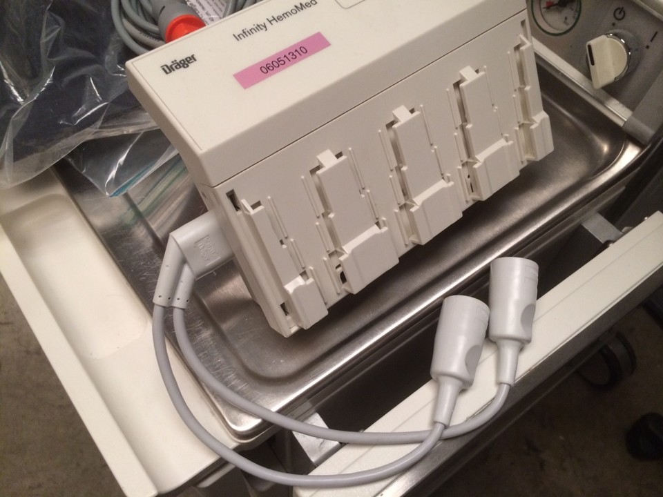 Drager Infinity Hemomed Pod cardiac output/invasive pressure monitor ...