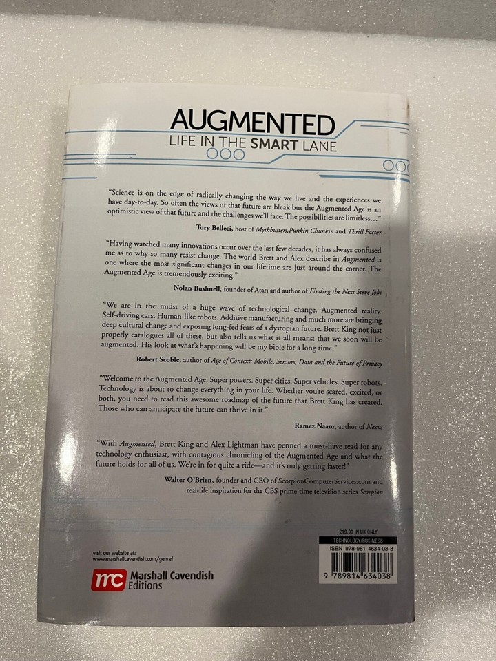 Augmented: Life in the Smart Lane by Brett King (Hardcover ) | eBay