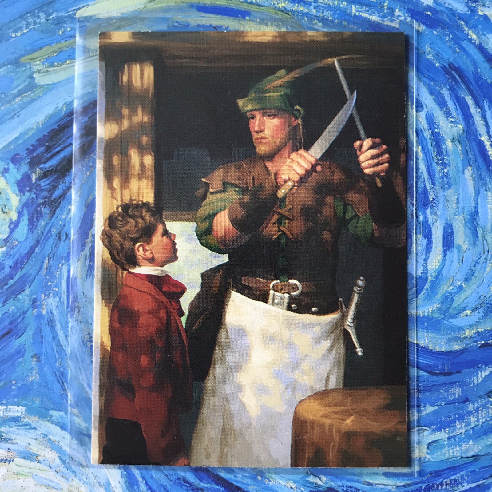 DAVY MEETS ROBIN HOOD DAVY AND THE GOBLIN HILDERBRANDT 2 CARD 2A3 | eBay