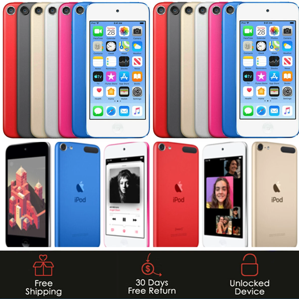 Ipod 6 Colors