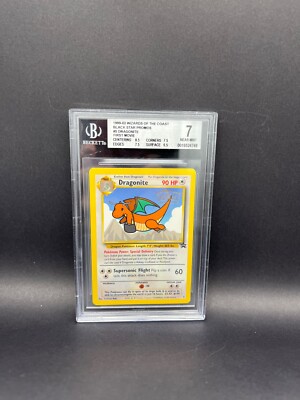 Dragonite 7 1999-02 Pokemon WotC Black Star Promos Dragonite (First ...