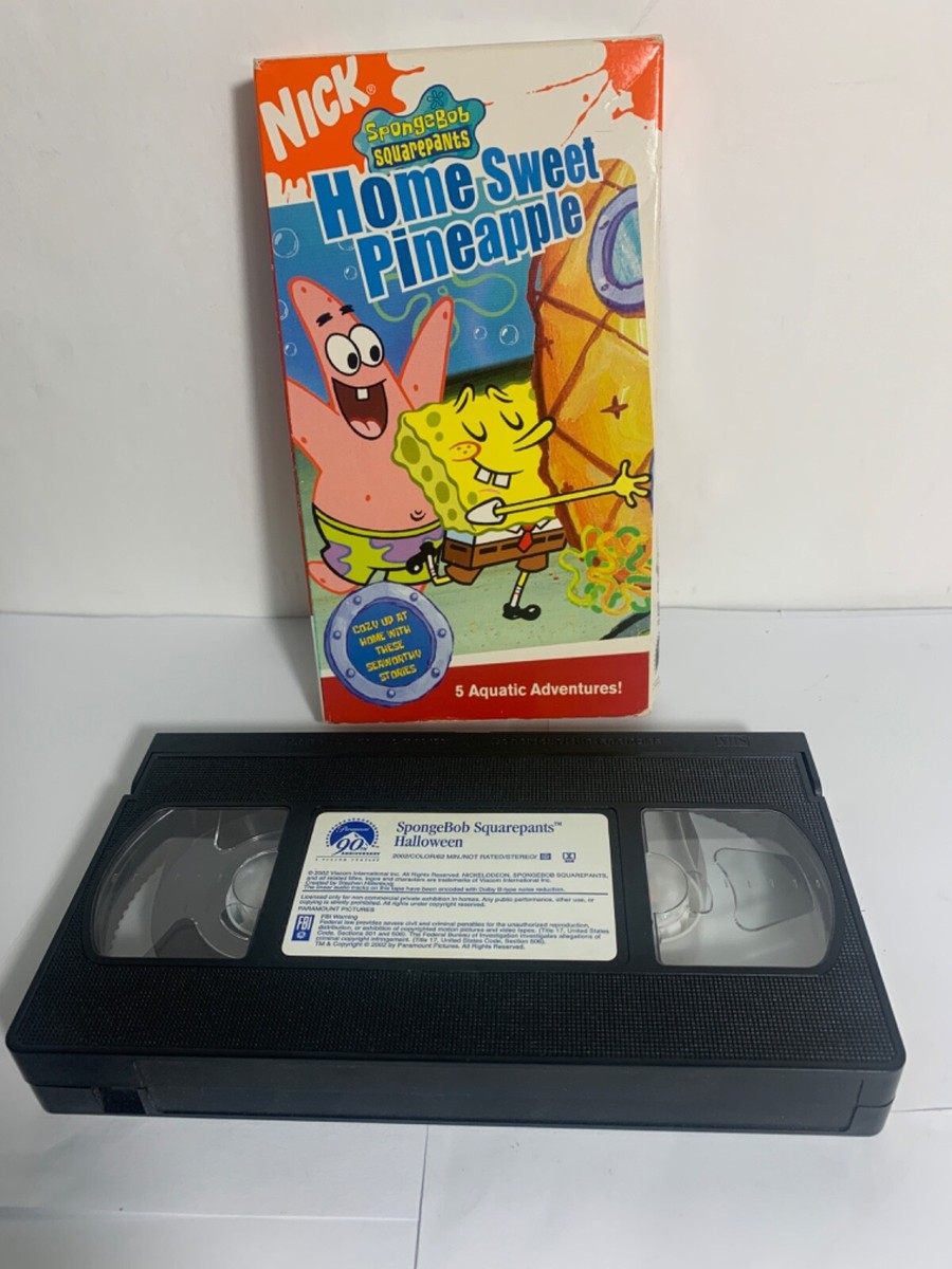 Spongebob Vhs Sammlung Plan On Finishing The Collection Soon